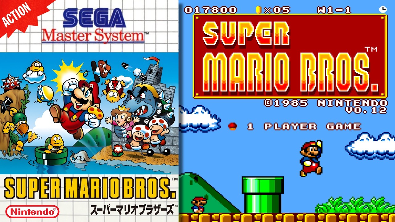 Super Mario Bros. is being ported to the Master System?!