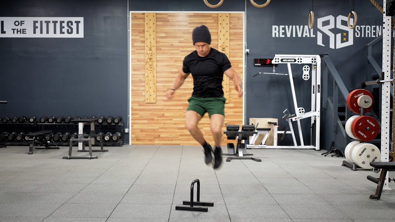 Paralette Lateral Jump
