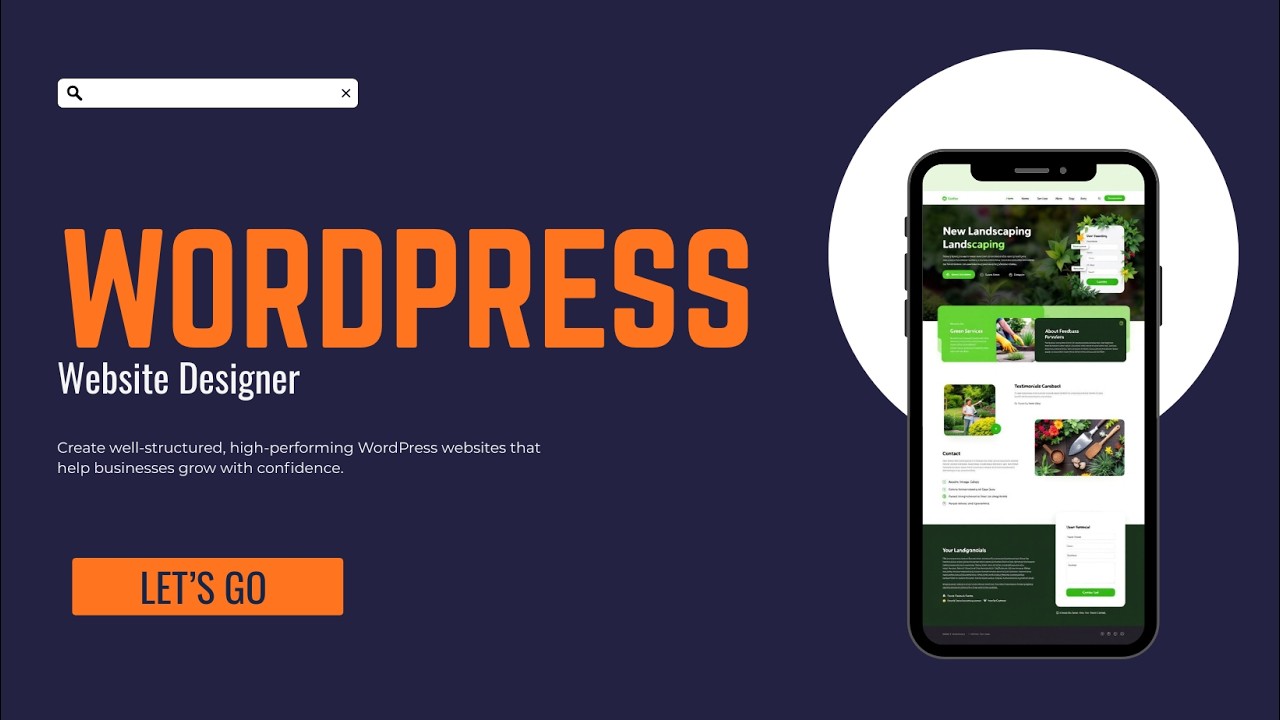 WordPress Website Designer  Professional WordPress Developer for Business & eCommerce