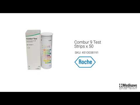 Combur 9 Test Strips x 50 4510038191
