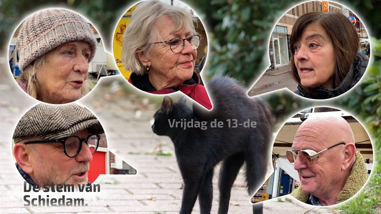 De stem van Schiedam: Het is vrijdag de 13e heeft u ongeluk gehad vandaag?