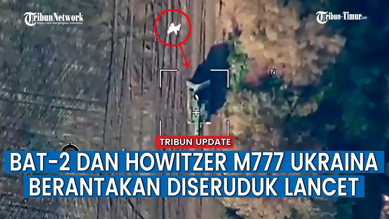 Drone Kamikaze Lancet Rusia Musnahkan Kendaraaran Tempur Mematikan Ukraina