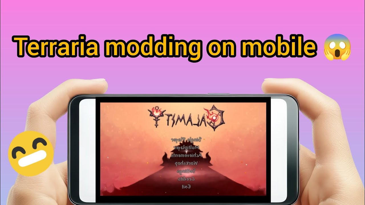 How to add mods in terraria mobile , totorial calamity mod