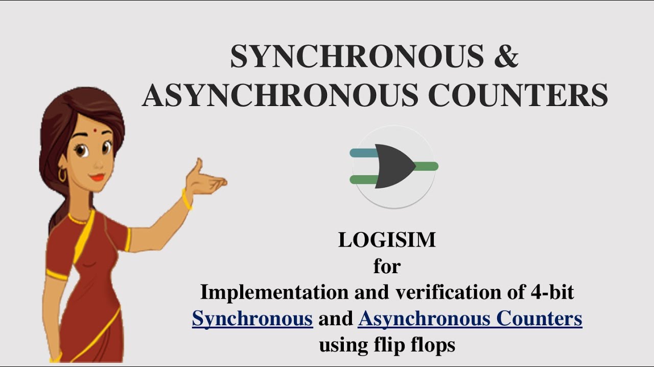Virtual Lab - Synchronous & Asynchronous Counters using Logisim