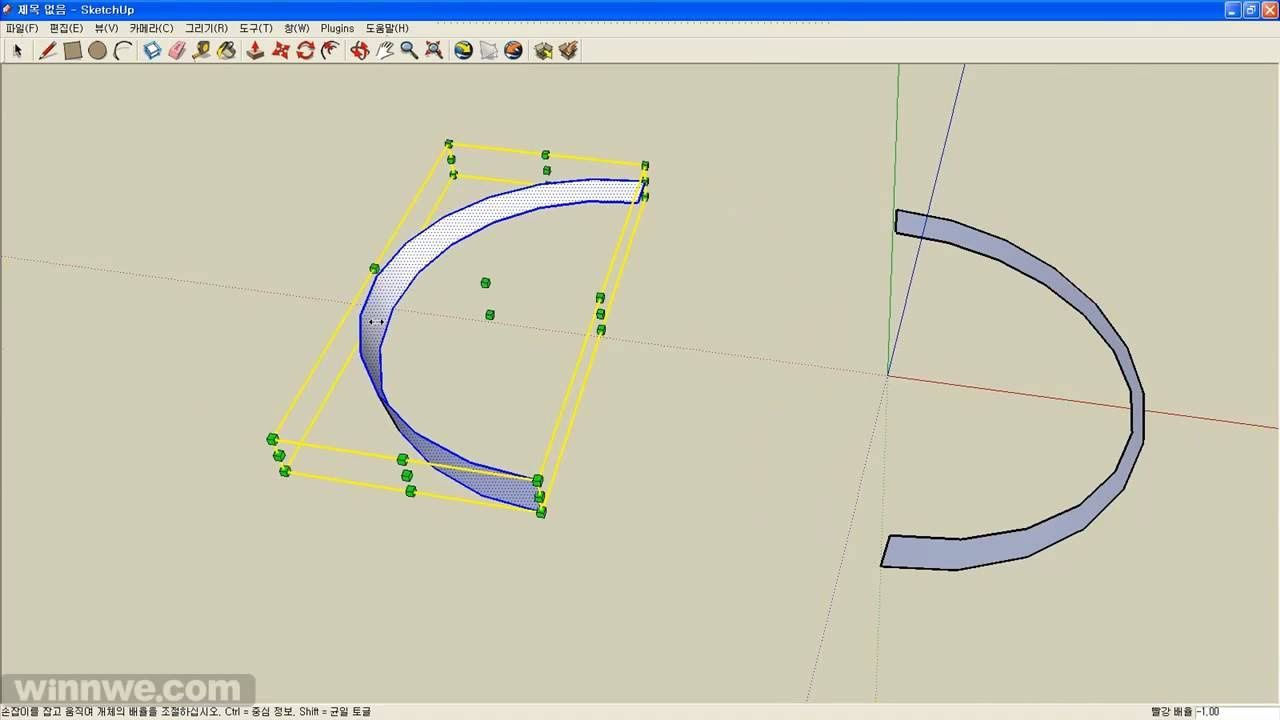 How to make Mobius band in Sketchup?