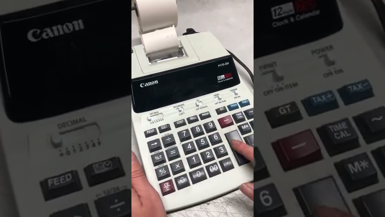 Canon P170-DH Calculator - FOR SALE