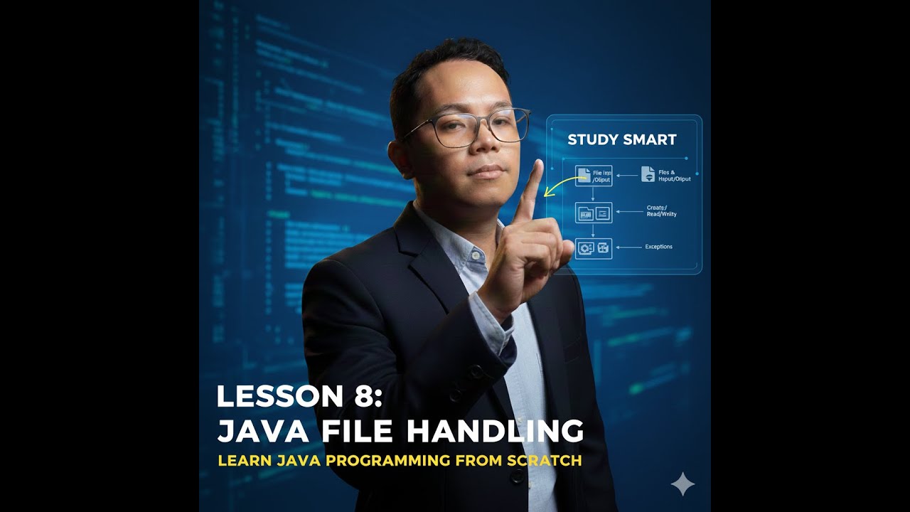 Lesson 8: Java File Handling | Learn Java Programming from Scratch