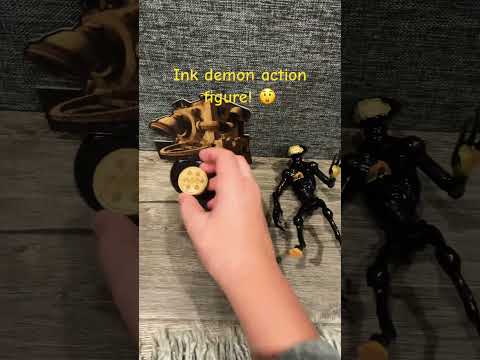 Ink demon action figure part 2 #joeydoes #bendyandthedarkrevival #bendy #shorts