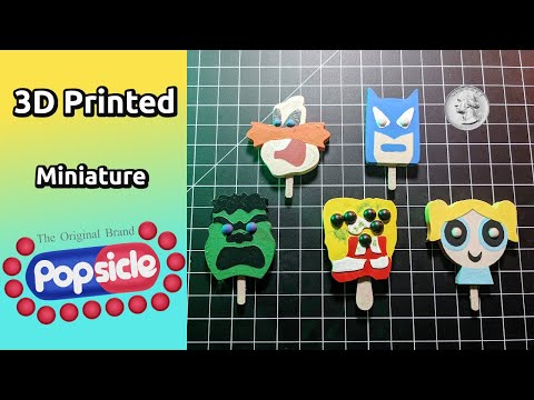 🫧 Classic Popsicle Collection Part 1・Free STL File for ・Cults