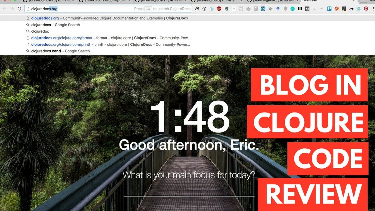 Blog in Clojure Code Review
