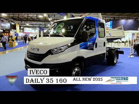 2022 Iveco Daily 35 160 Tipper Truck Interior Exterior Walkaround Transpotec Logitec 2022
