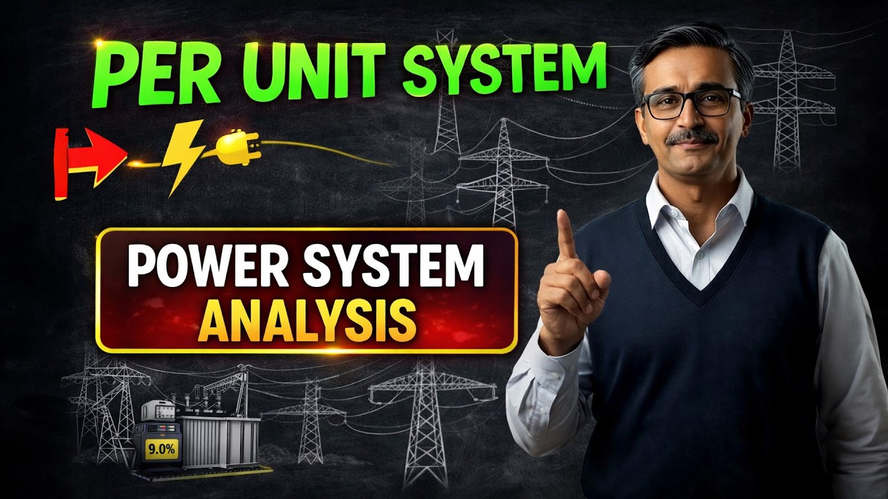 Per Unit System Made Easy | Power System Analysis for Electrical Engineers