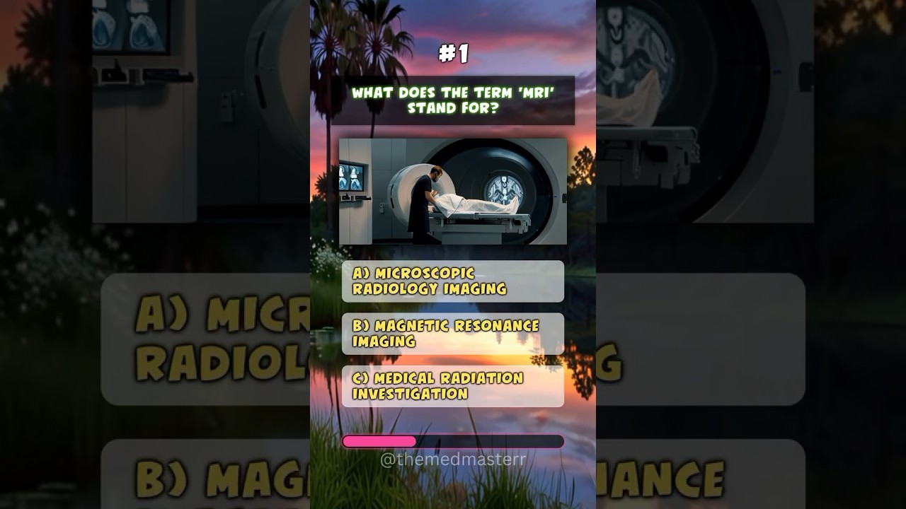 Medical Terminology Quiz Game! 🩻 How many can you get right?