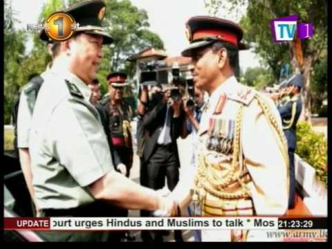News 1st : Chinese Defence Minister visits the Defence Services Command and Staff College
