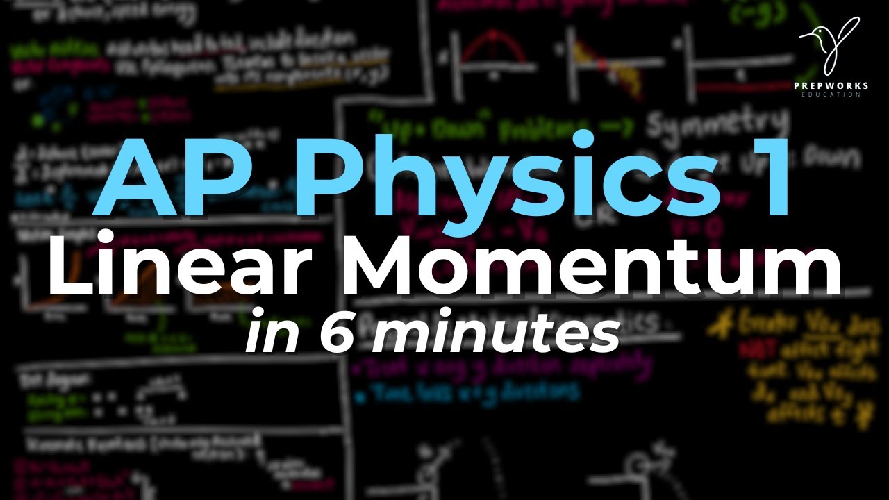 AP Physics 1 | Unit 4 Review | Linear Momentum (EVERYTHING YOU NEED TO KNOW!!)