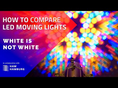 (2/3) • How to measure and compare LED Moving Lights • Understanding CRI, TLCI, TM-30