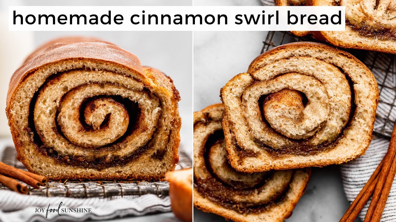 Homemade Cinnamon Swirl Bread Recipe