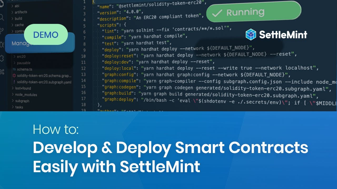Develop & Deploy Smart Contracts Easily | Settlemint Platform Features