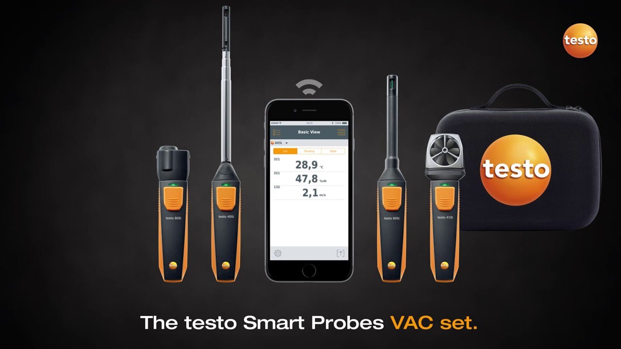 testo Smart Measuring Instruments for VAC Systems