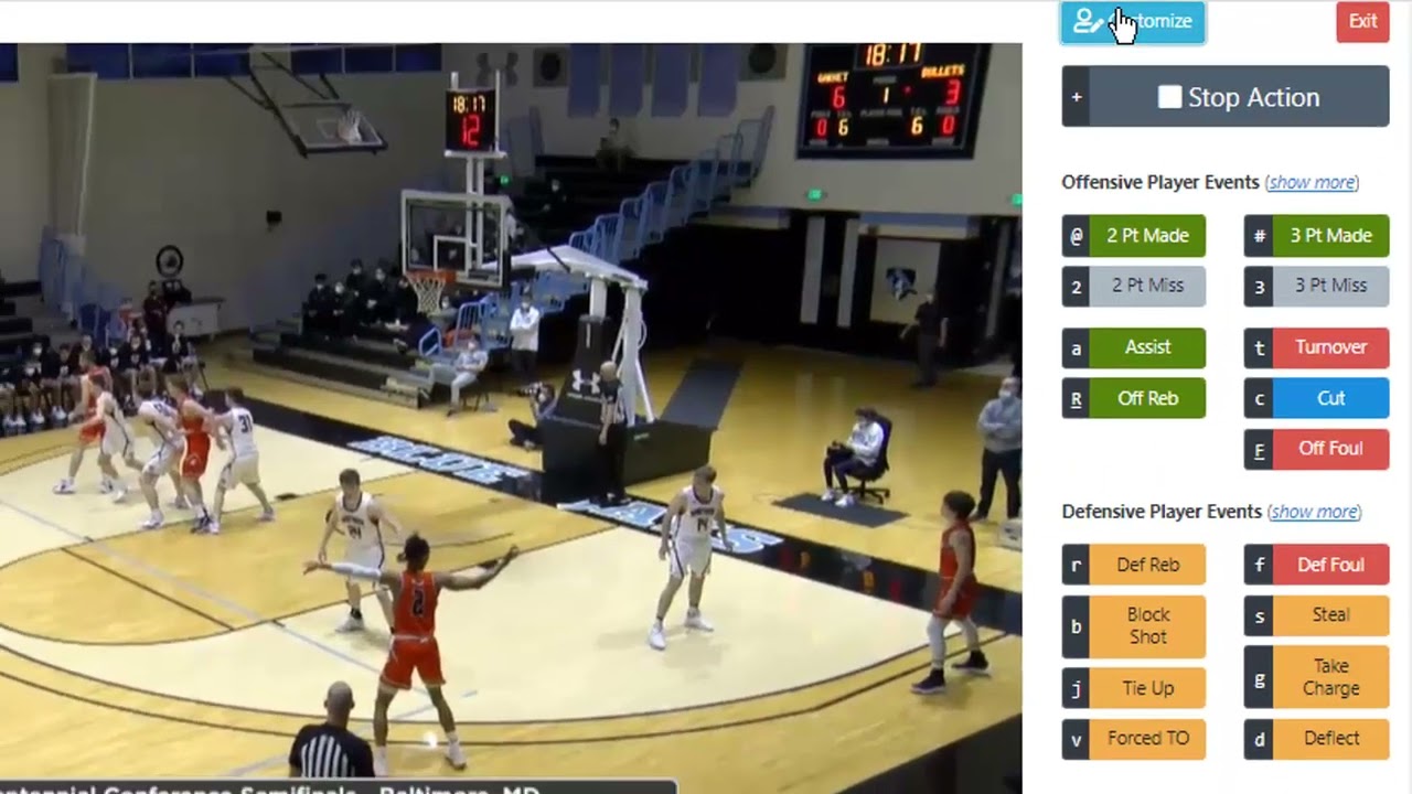 Insanely Customizable Basketball Analytics for Your Team