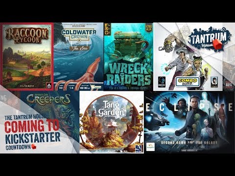 Upcoming Board Games Kickstarter June 2018 (2nd Half)