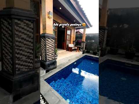 Hari ke-3 di Bali kami menginap di Ubud, DANAKHA VILLA. #ubud #bali #villa #privatepool #visitbali