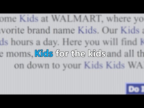 Kids for the Kids (Mad Libs)