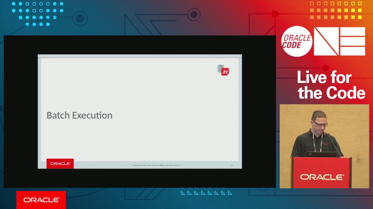 Python and Oracle Database on the Table