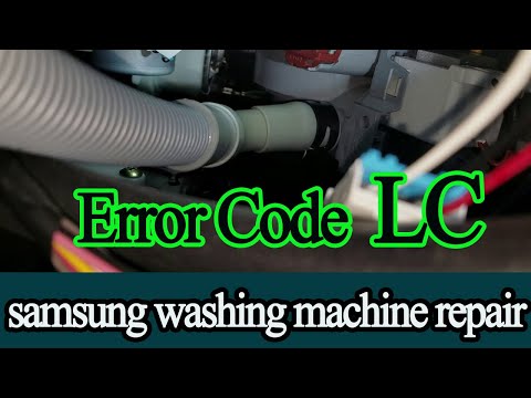 samsung washer error code lc, new update