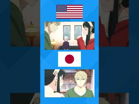 Spy x Family English Dub vs Japanese | Anya, Yor, Loid Forger #spyxfamily