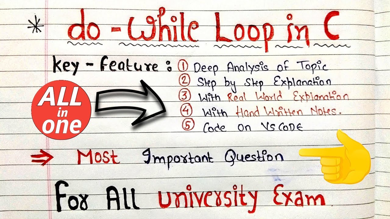 Do While Loop in C | C Programming Tutorial | Code Hacker