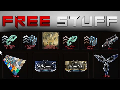 GET YOUR FREE STUFF NOW | WARFRAME