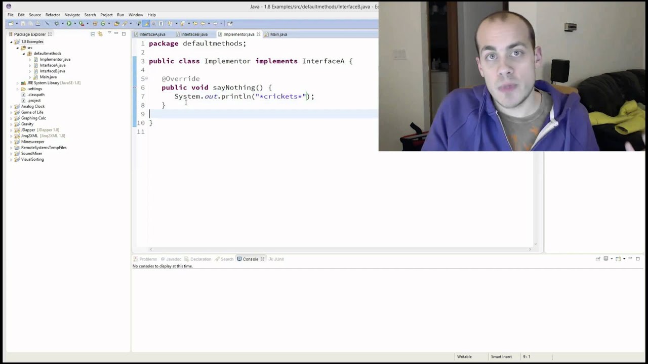 B&C - Java 8 - Default Methods on Interfaces