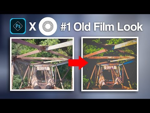 Old film look - Photoshop Express x VSCO Tutorial