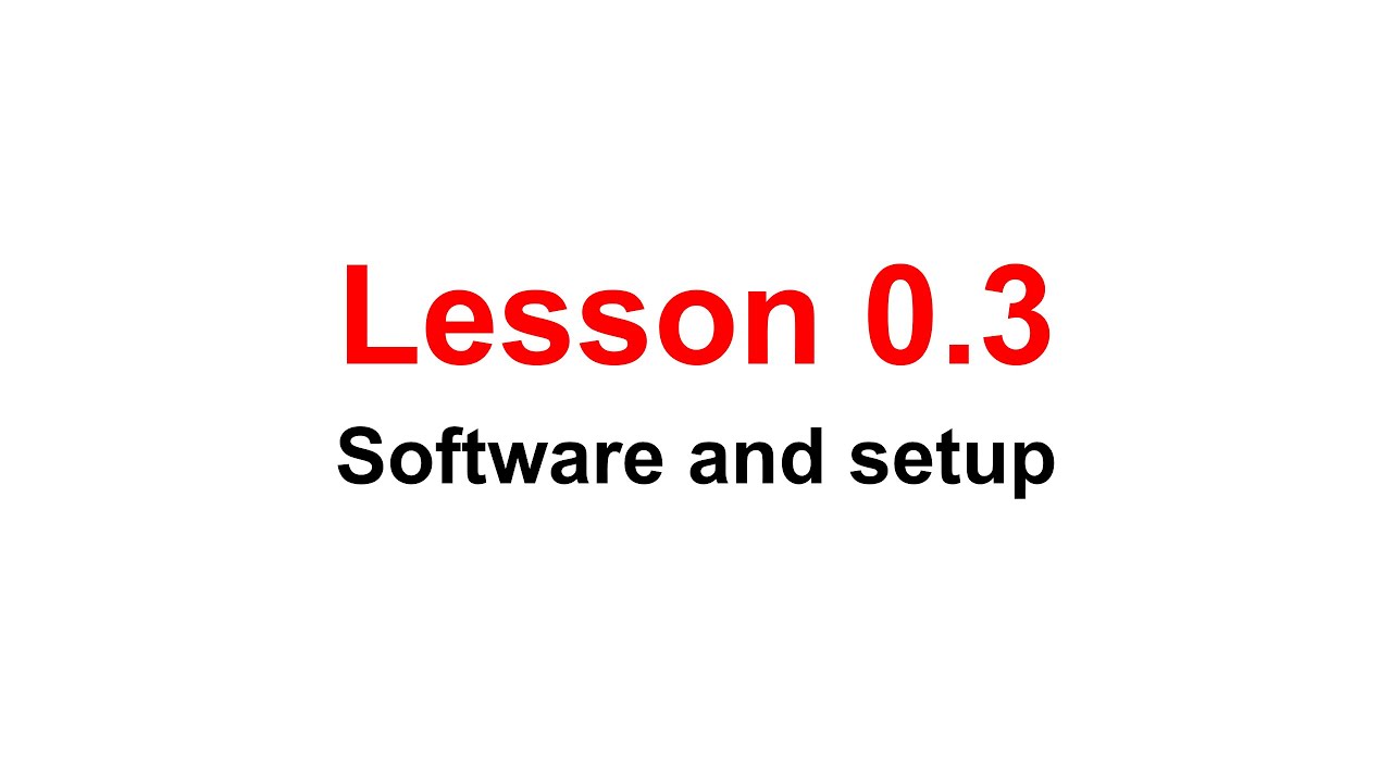 [Python - the basics] Lesson 0.3: Installing Python and Atom (Windows and MacOS)