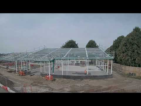 Building the Warsop Health Hub: Timelapse
