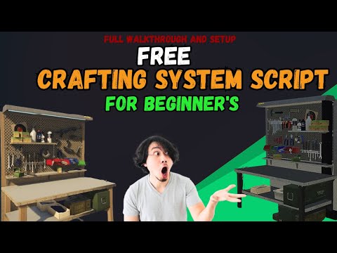 Crafting System For Your Server | Free Fivem Script | Weapon Attachment | Qbcore | GTA 5 | FIVEM