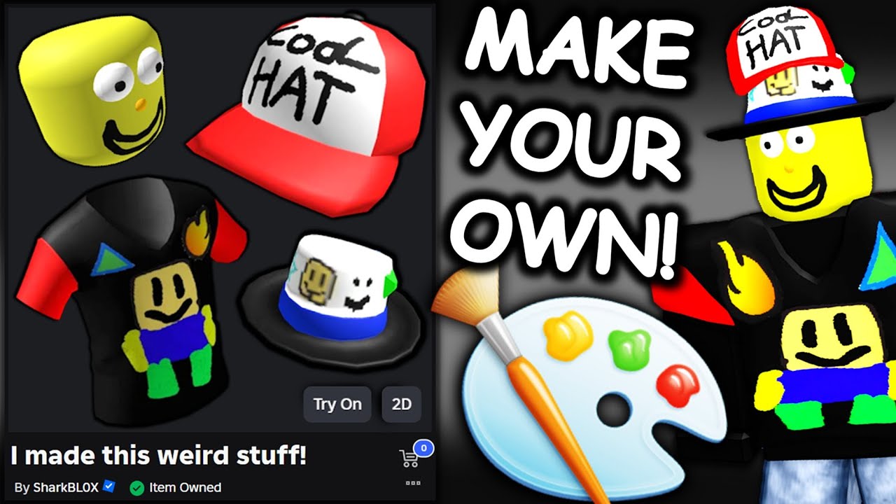 In-experience Accessory Creator - EASILY MAKE CUSTOM UGC ITEMS! (ROBLOX)