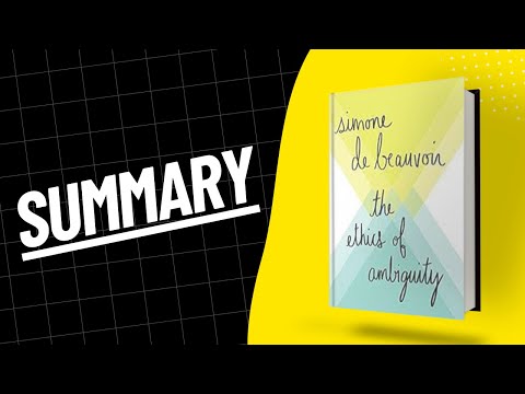 The Ethics of Ambiguity Summary in English