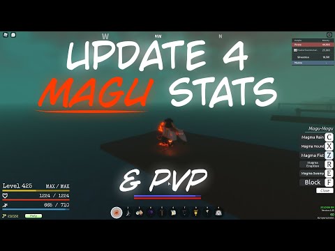 Update 4 Magu Stats & PVP... [GPO]