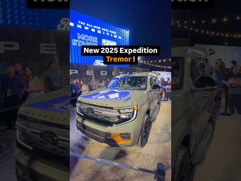 The 2025 Expedition is Here! 440 HP from a high output V6 Ecoboost ! #Ford #Expedition #Tremor