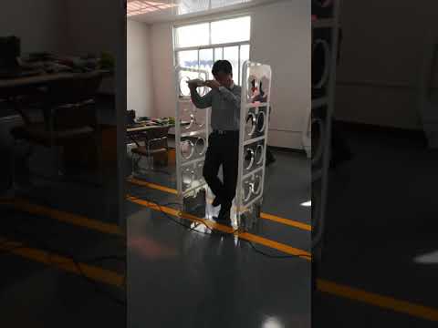 Height 175cm TX+RX EM system sigle aisle 80cm by security paper with standard controller