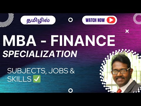 [TAMIL] "MBA Finance Specialization 💼📊 Subjects, Jobs & Skills You Need to Know! 💡"
