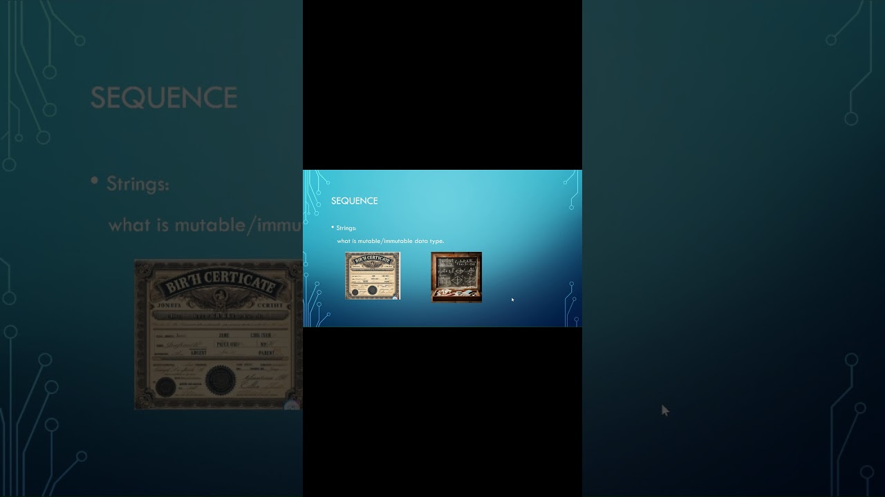 Python Mutable/Immutable Data Types