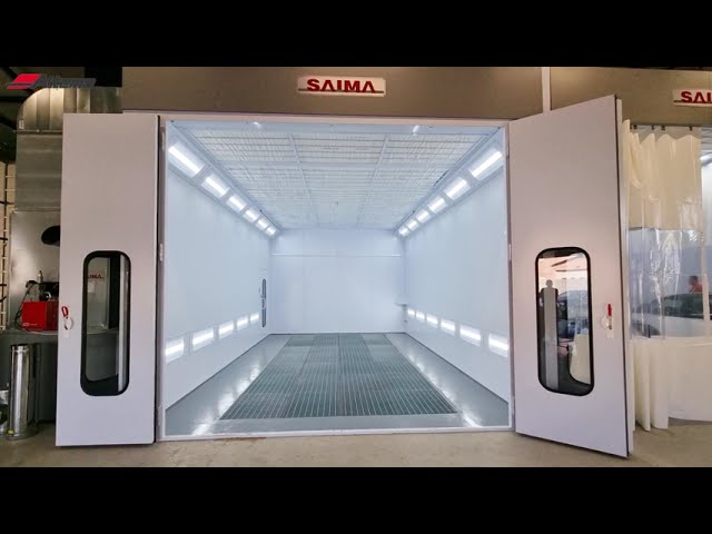 Paint Spray Booths - SAIMA (Made in Italy) Spray Painting And Drying ...