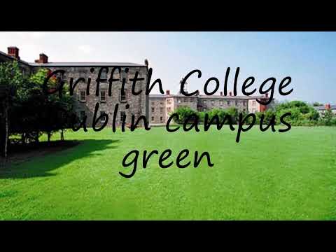 How to pronounce Griffith College Dublin campus green in English?