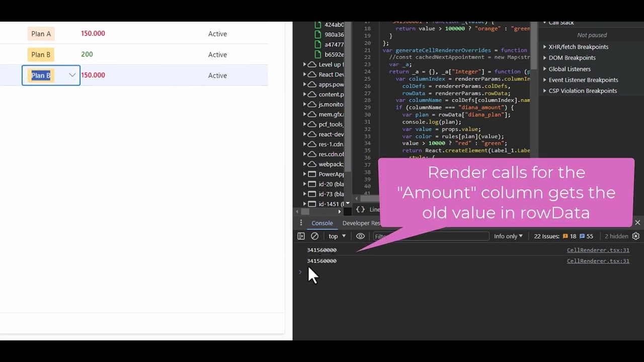 Cell Rendering in Power Apps: Trigger Custom Events