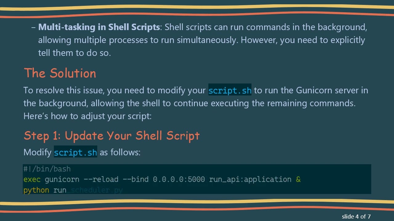 How to Fix Running Python Scripts from Shell Files in Docker