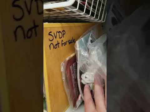 A DMC Floss Cabinet at the Thrift Store?! #shorts