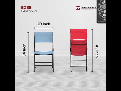Ezee Plastic Folding Chair | Wonderplast